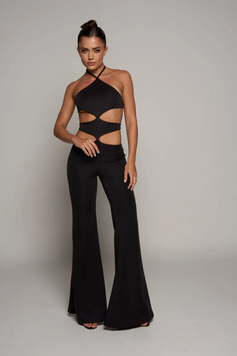 Martina Jumpsuit Negro - GINEBRA