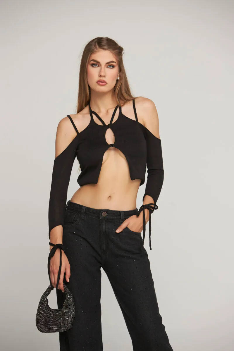 Vianka Top Negro - GINEBRA